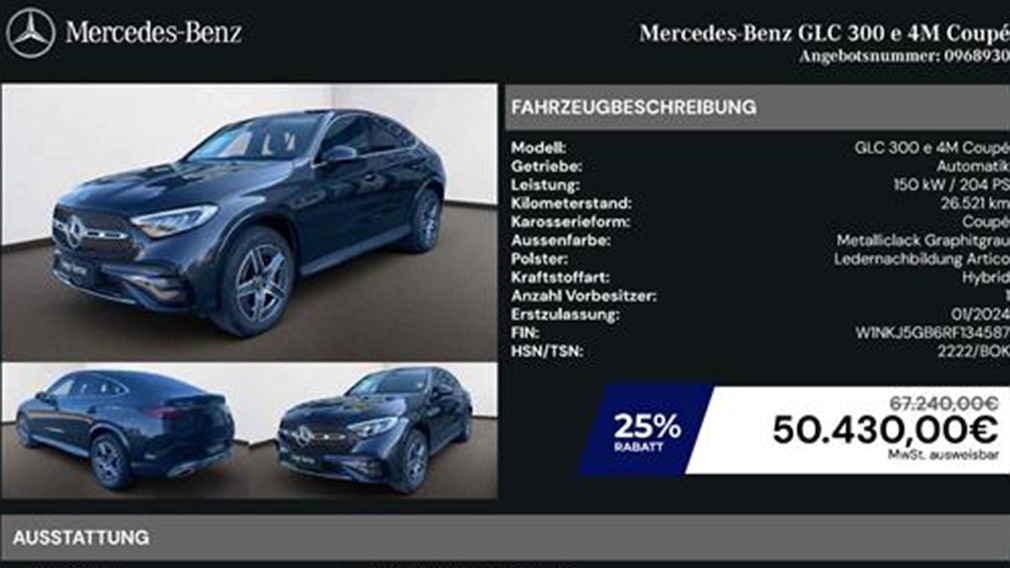 Mercedes warnt vor gefälschten Gebrauchtwagen-Angeboten - AUTO BILD