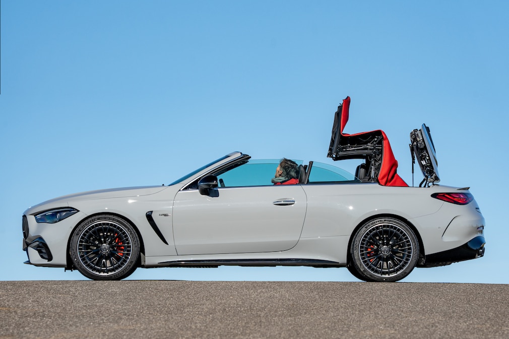 Mercedes-AMG CLE 53 Cabrio: Power-Cabrio im Test - AUTO BILD