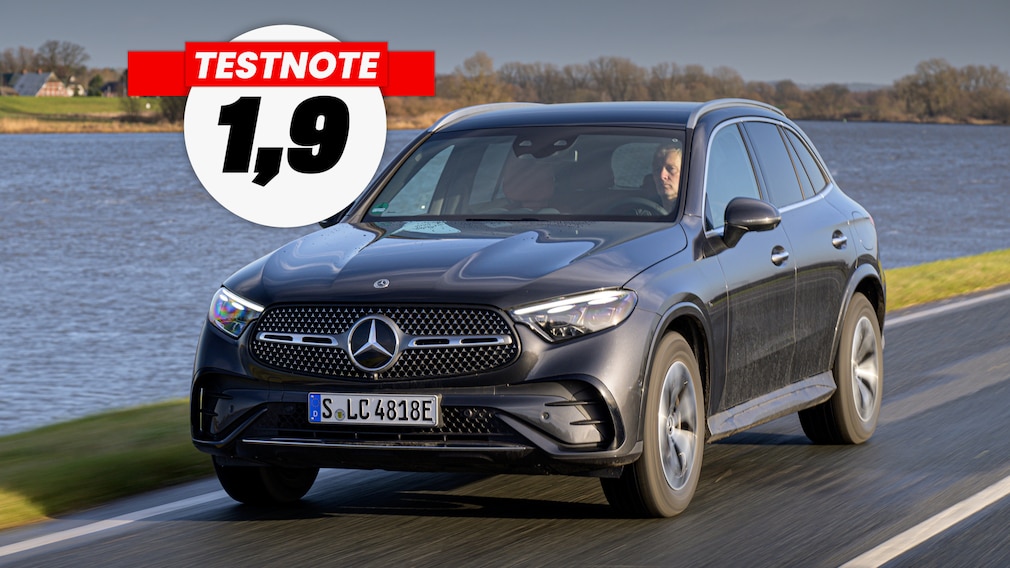 Mercedes GLC 300 de: Plug-in-Hybrid mit Diesel - AUTO BILD