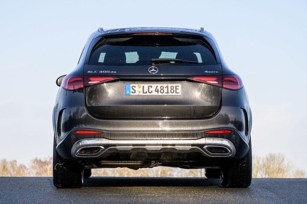 Mercedes GLC 300 de: Plug-in-Hybrid mit Diesel - AUTO BILD