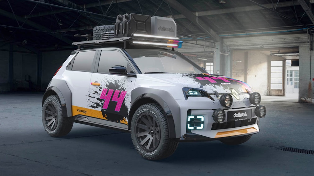 Renault 5 E-Tech Electric Delta 4x4: R5 im Offroad-Trimm - AUTO BILD