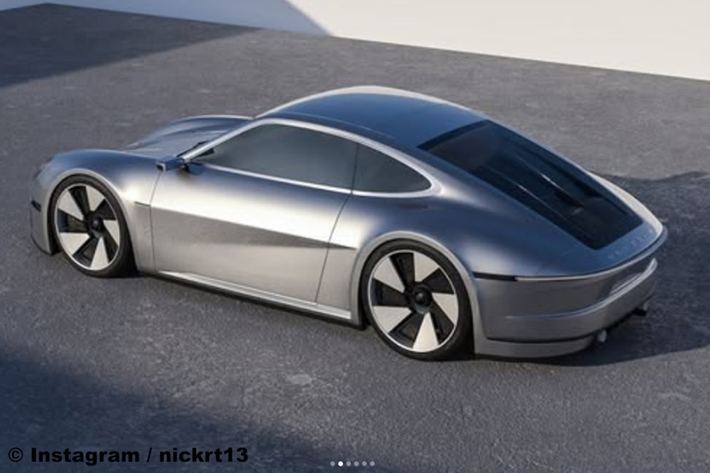 Porsche 911: Design-Rendering zeigt modernen Elfer im Retrolook - AUTO BILD