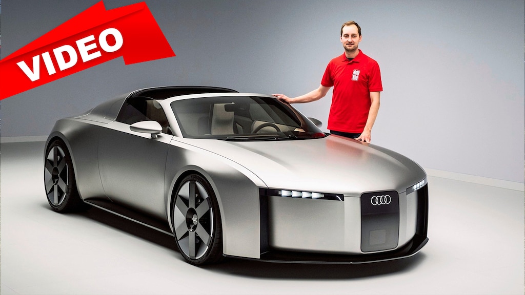 Video: Elektro-Studie: Audi Concept C - AUTO BILD