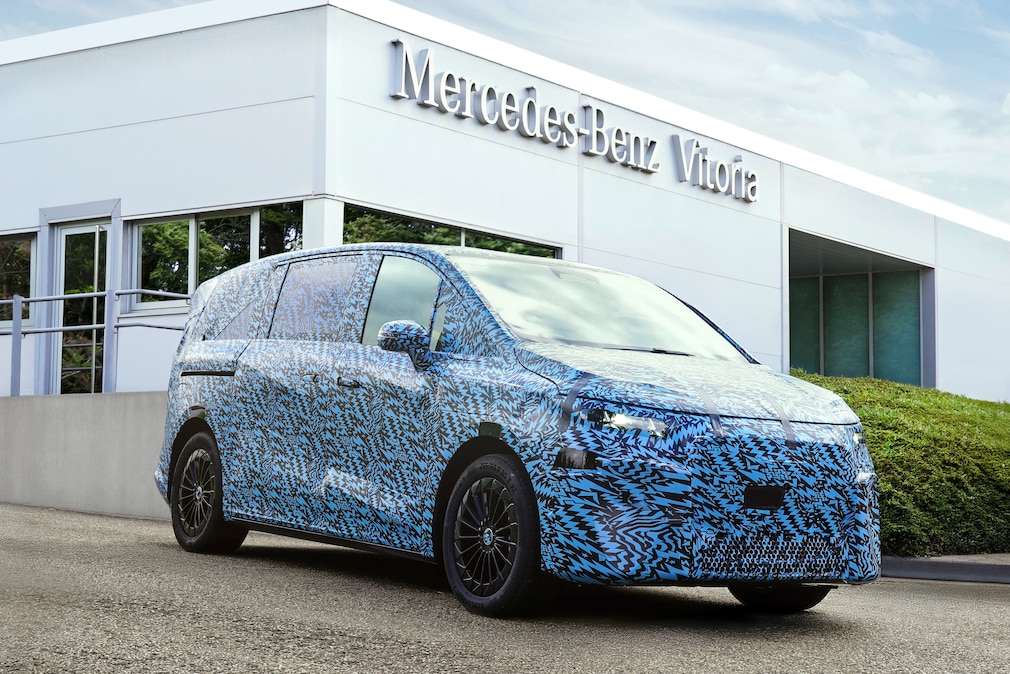 Mercedes VLE: erstes Teaserbild und Infos zum Elektro-Van - AUTO BILD