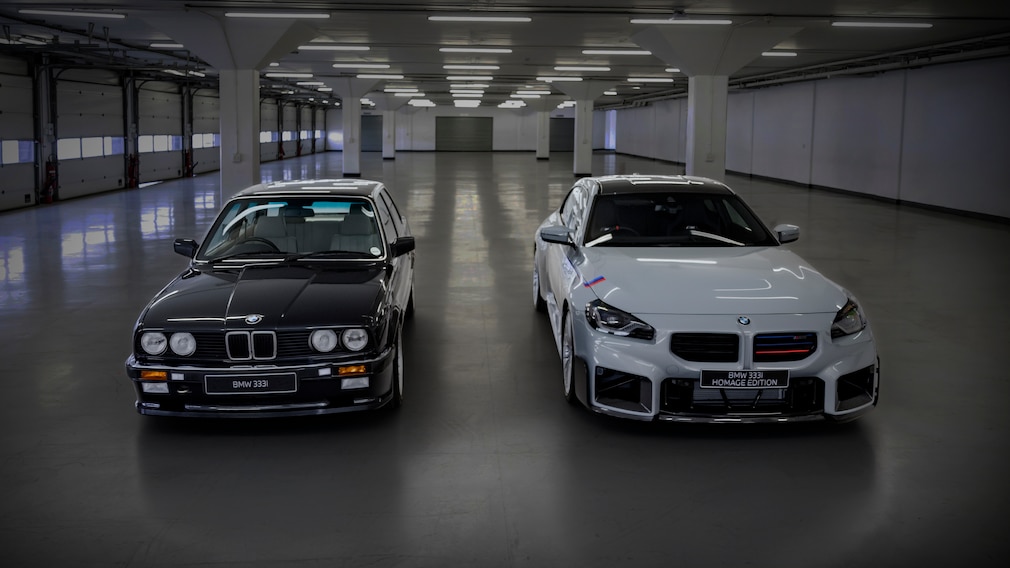 BMW 333i Homage Edition: M2-Power trifft auf 80er-Charme - AUTO BILD