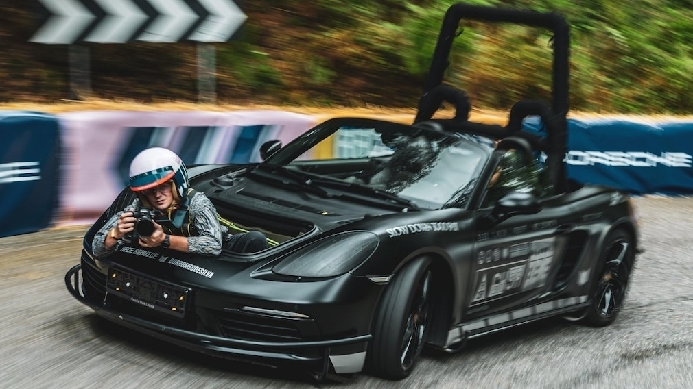 Dieser Porsche 718 Boxster hat eine ungewöhnliche Aufgabe - AUTO BILD