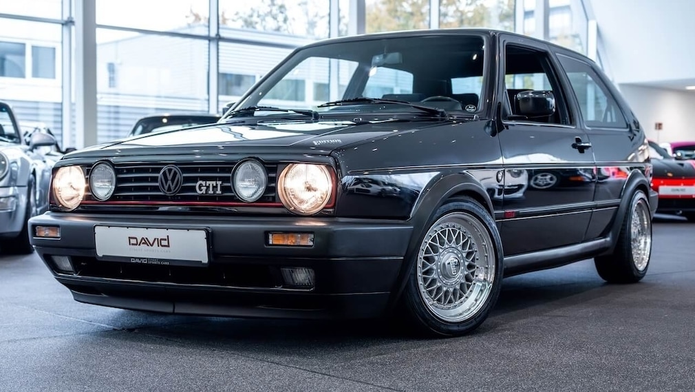 Gebrauchter VW Golf GTI Mk2: Wolfsburg Edition One mit 55.200 km - AUTO ...