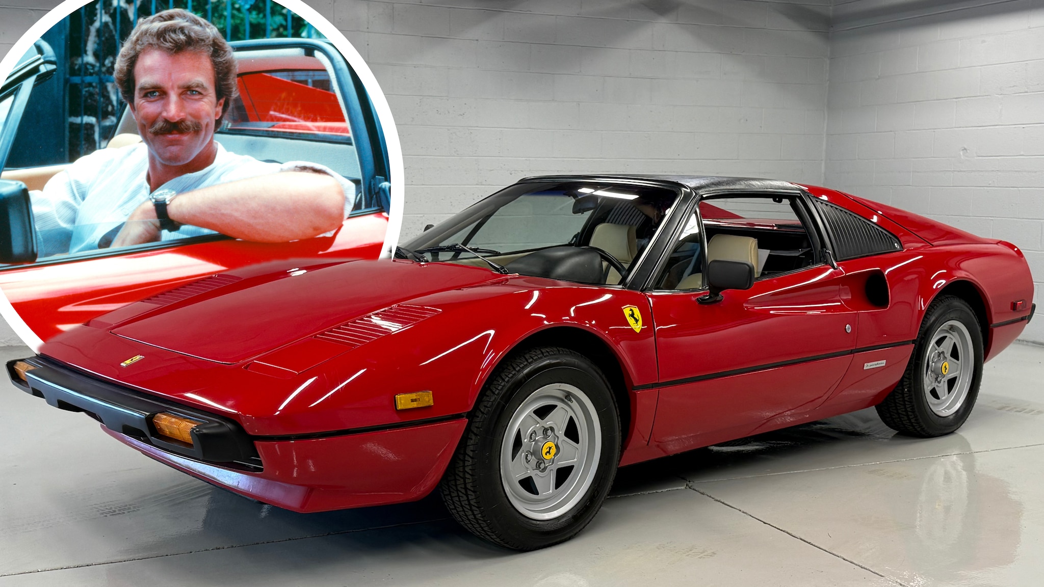 Ist dieser Ferrari 308 GTS aus "Magnum" echt? - AUTO BILD KLASSIK