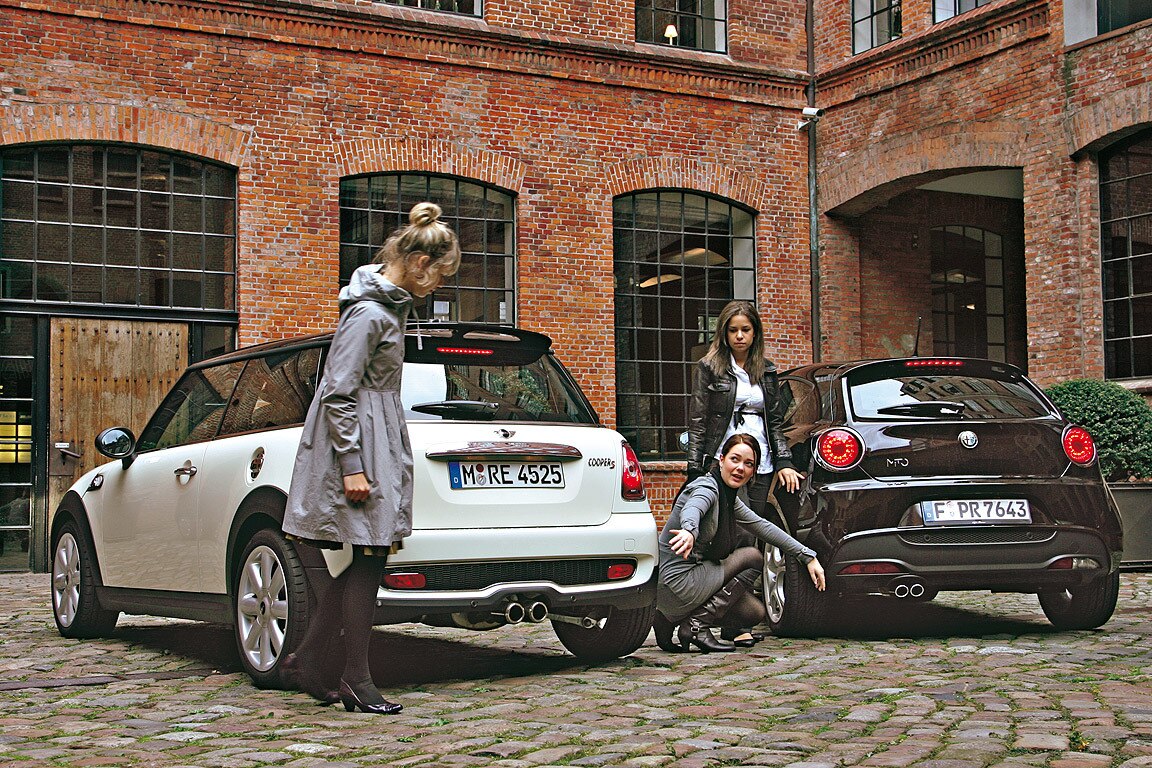 Vergleich Alfa MiTo/Mini Cooper S - AUTO BILD