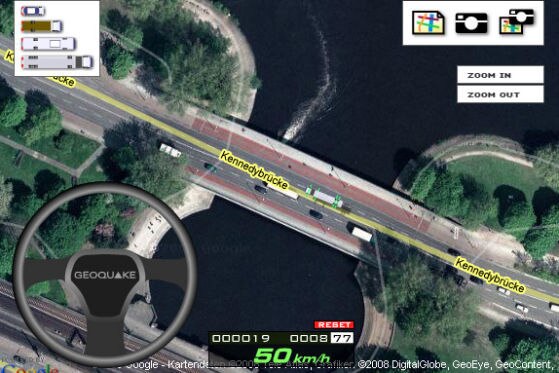 2D-Fahrsimulator für Google Maps - AUTO BILD