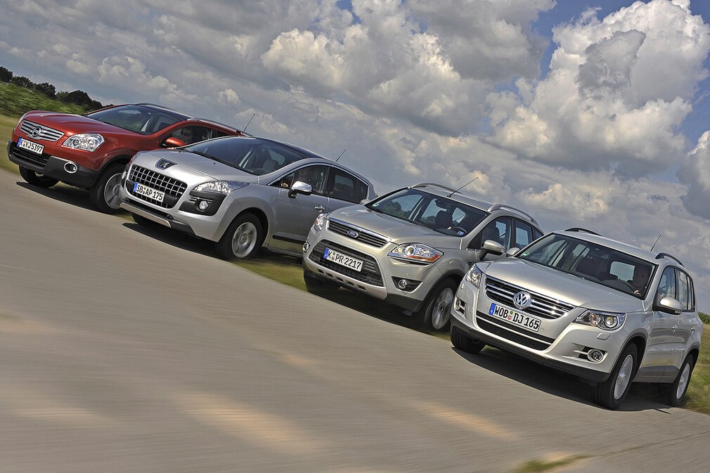 Diesel-SUV mit Frontantrieb im Vergleich - AUTO BILD