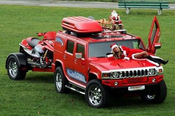 GeigerCars Xmas-Hummer - AUTO BILD