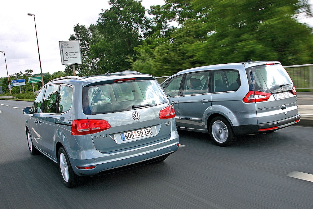 Test VW Sharan/Ford Galaxy: Wer ist die wahre Größe? - AUTO BILD