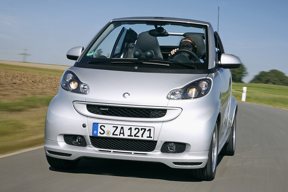 Vergleich Renault Wind gegen Smart fortwo Brabus Xclusive Cabrio - AUTO ...