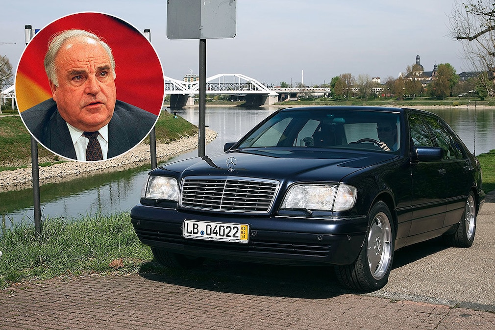 Bundeskanzler Helmut Kohl: Staatskarossen der Bonner Republik - AUTO ...