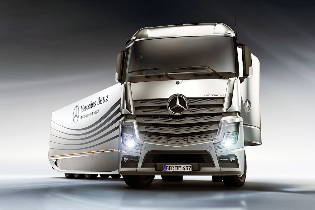 Mercedes-Benz Aero-Trailer Designstudie - AUTO BILD