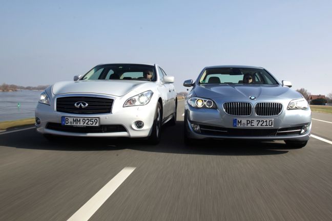 Video: Infiniti M35h gegen BMW Active Hybrid 5 - autobild.de