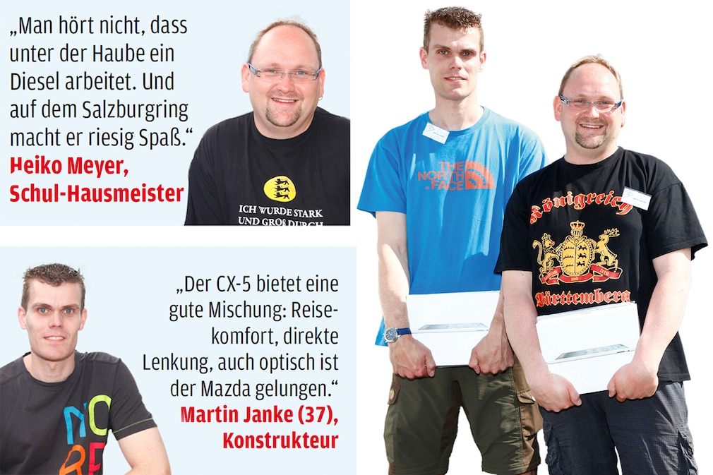 Mazda Discovery Tour: Zehn Leser testen den Mazda CX-5 - AUTO BILD