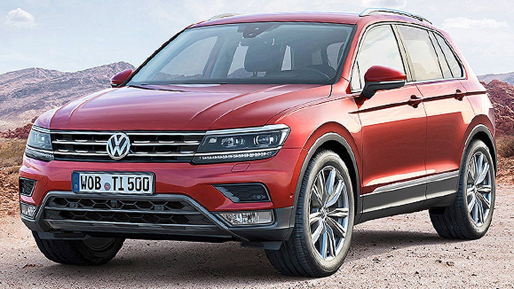VW Tiguan II - autobild.de